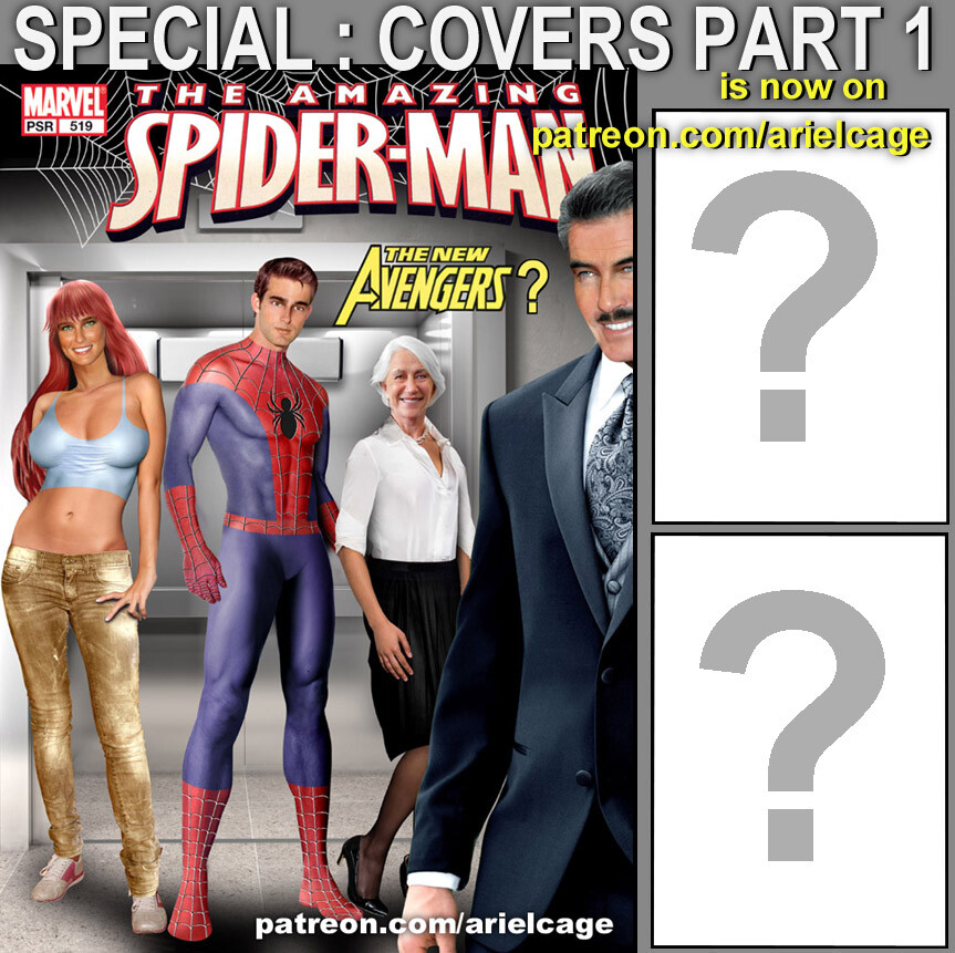 ArtStation - amazing spider-man variant cover