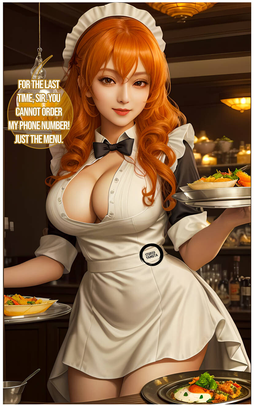 ArtStation - Waitress Nami