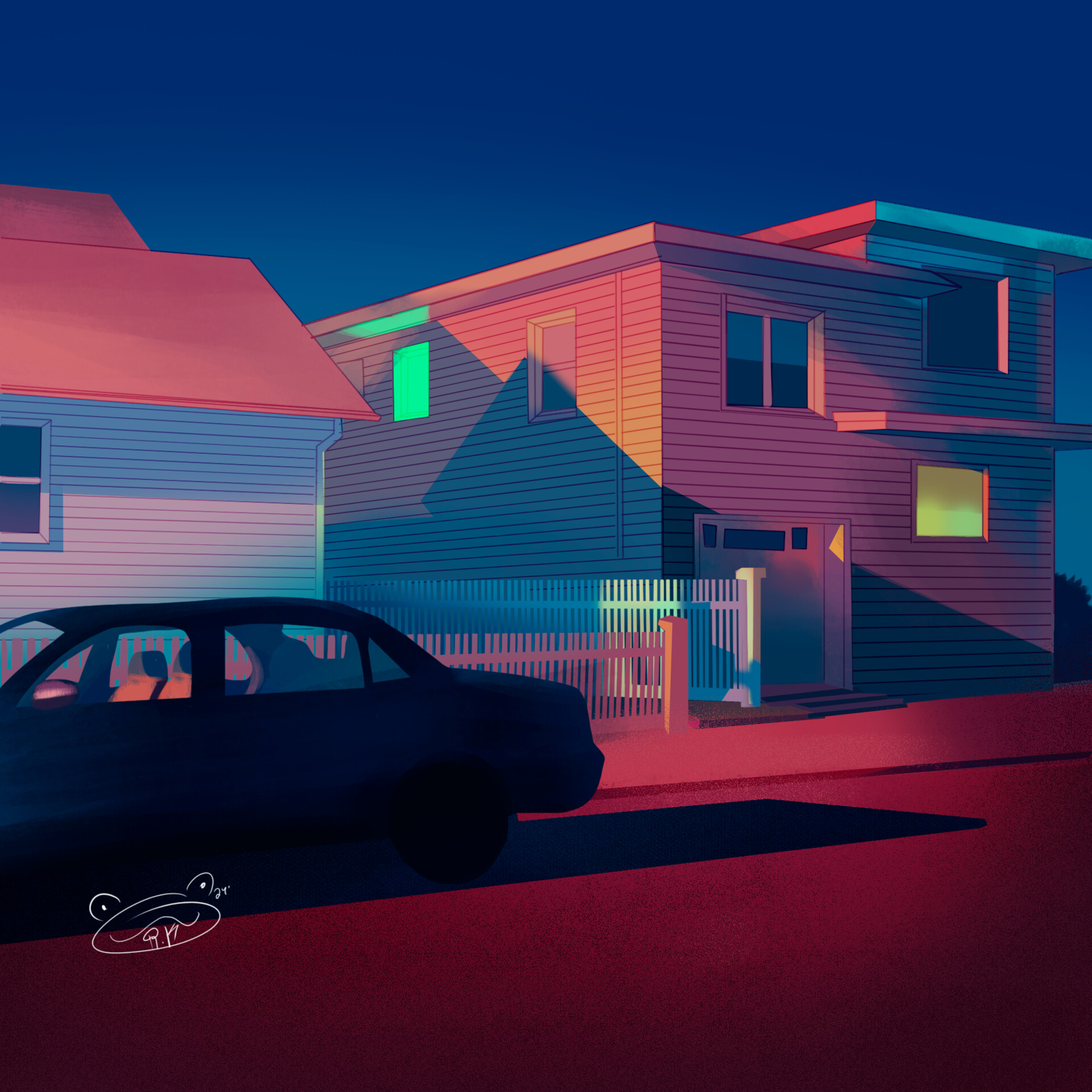 ArtStation - Green window