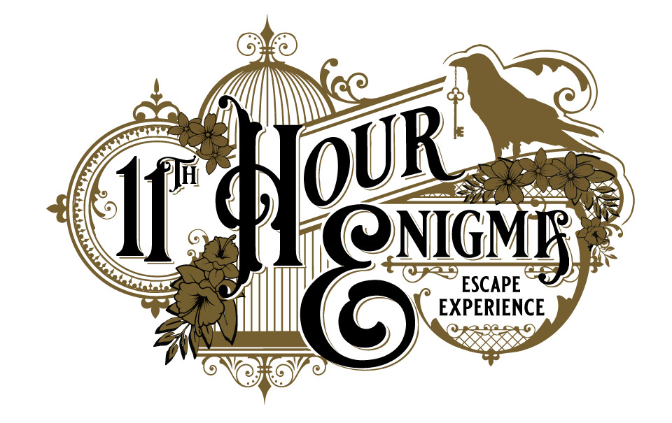 Grace Hammons - Logo & Branding: Eleventh Hour Engima Escape Experience