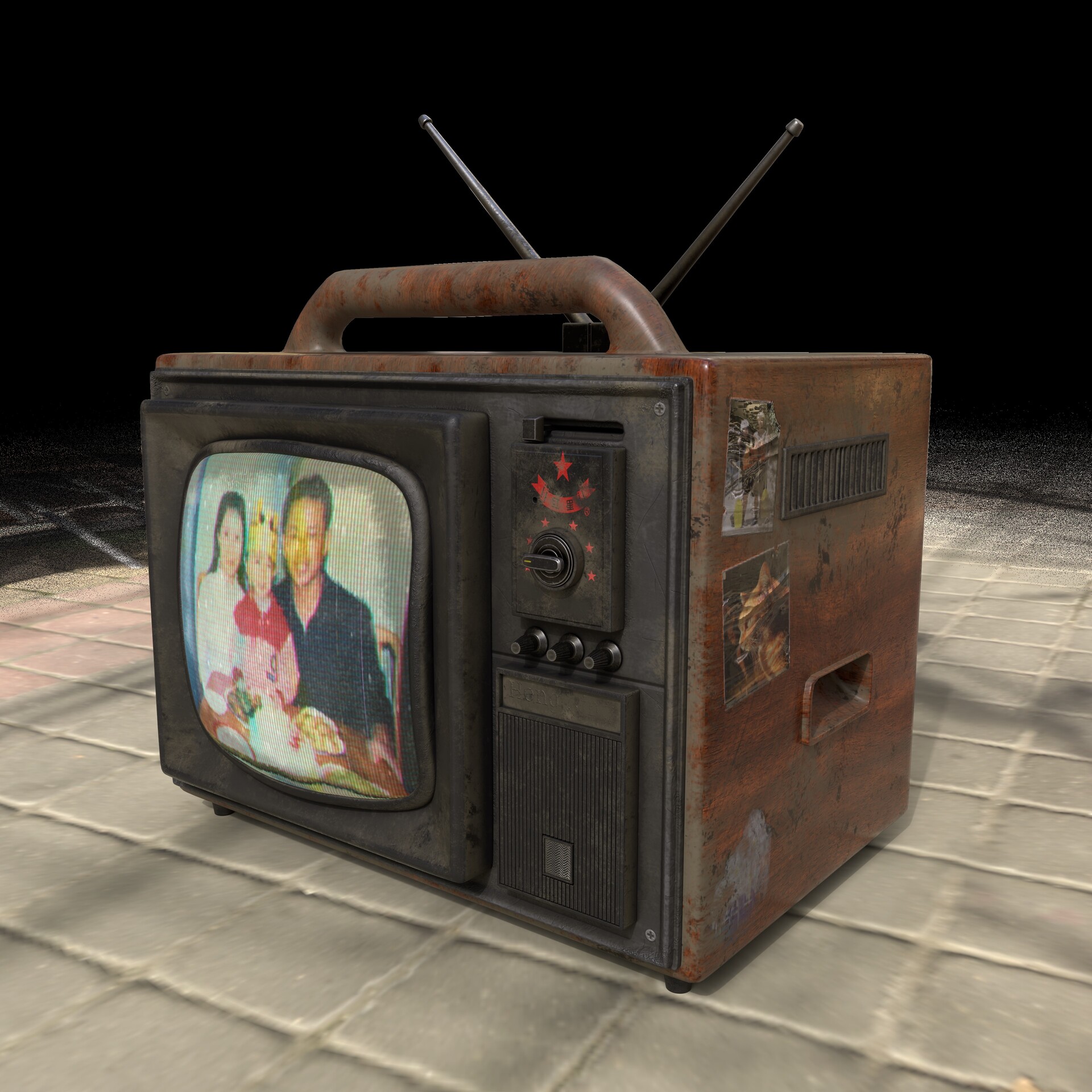 ArtStation - Old television