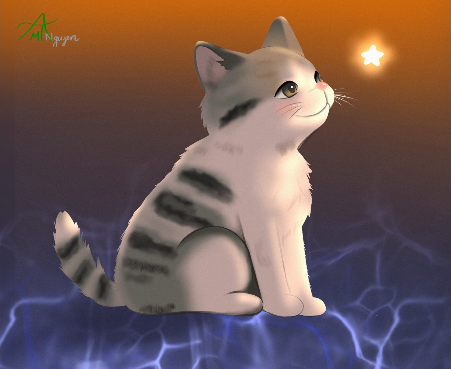 ArtStation - Cat Illustration