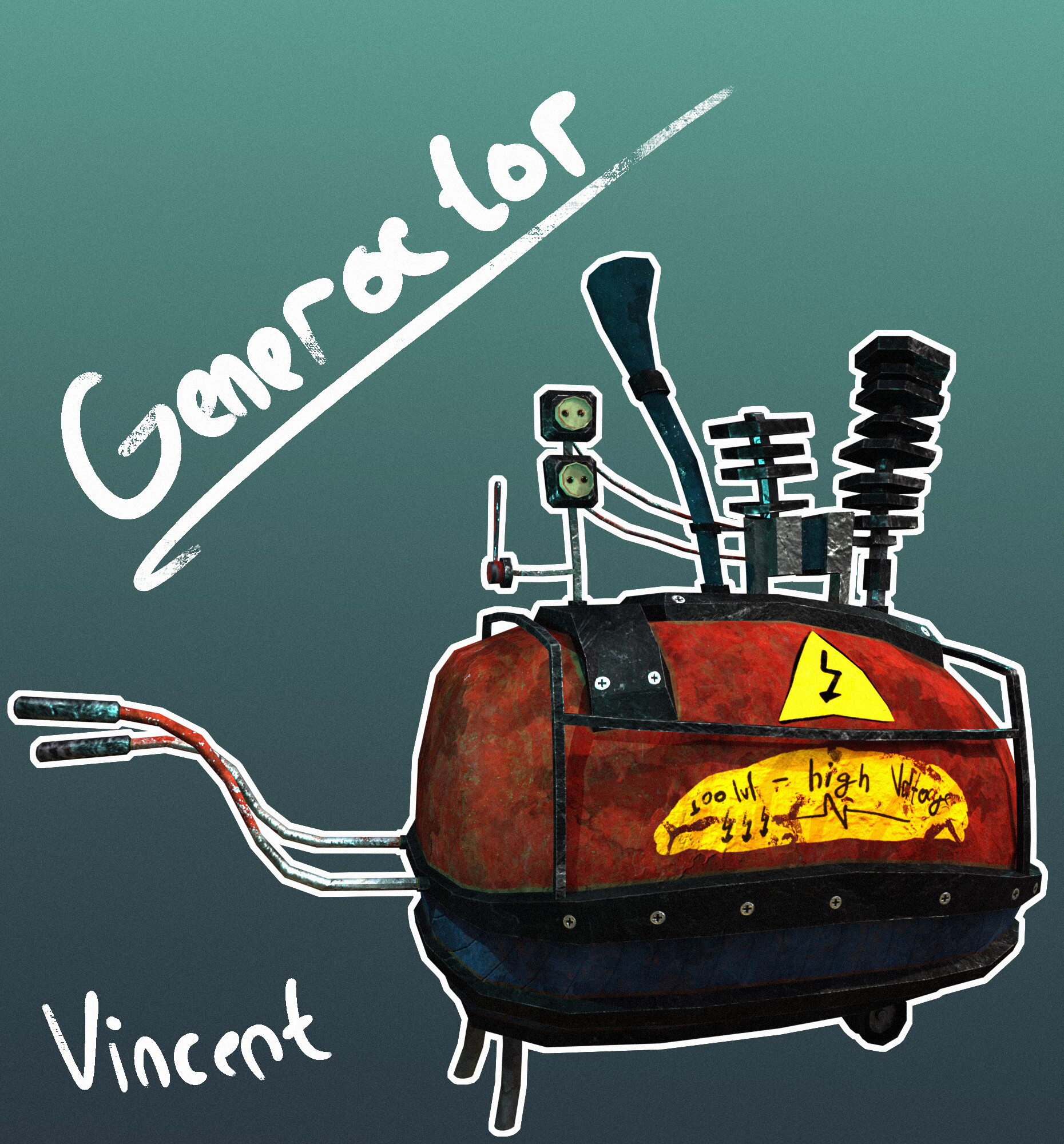 ArtStation - Generator game model