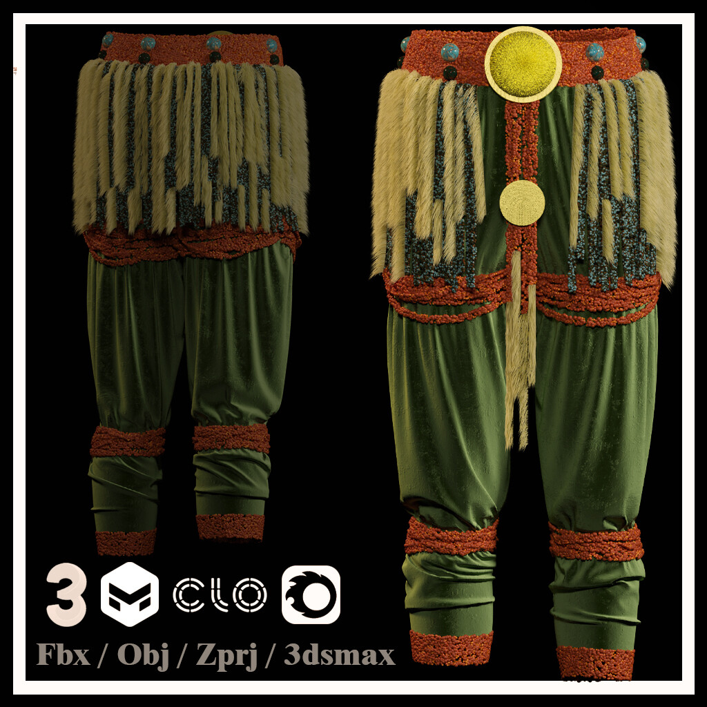 ArtStation - Local pants