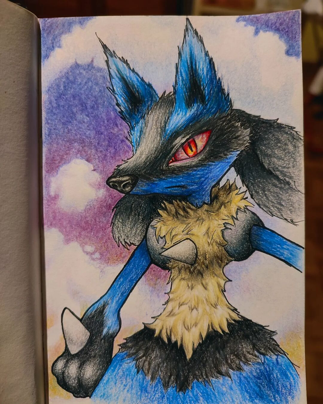 realistic mega lucario