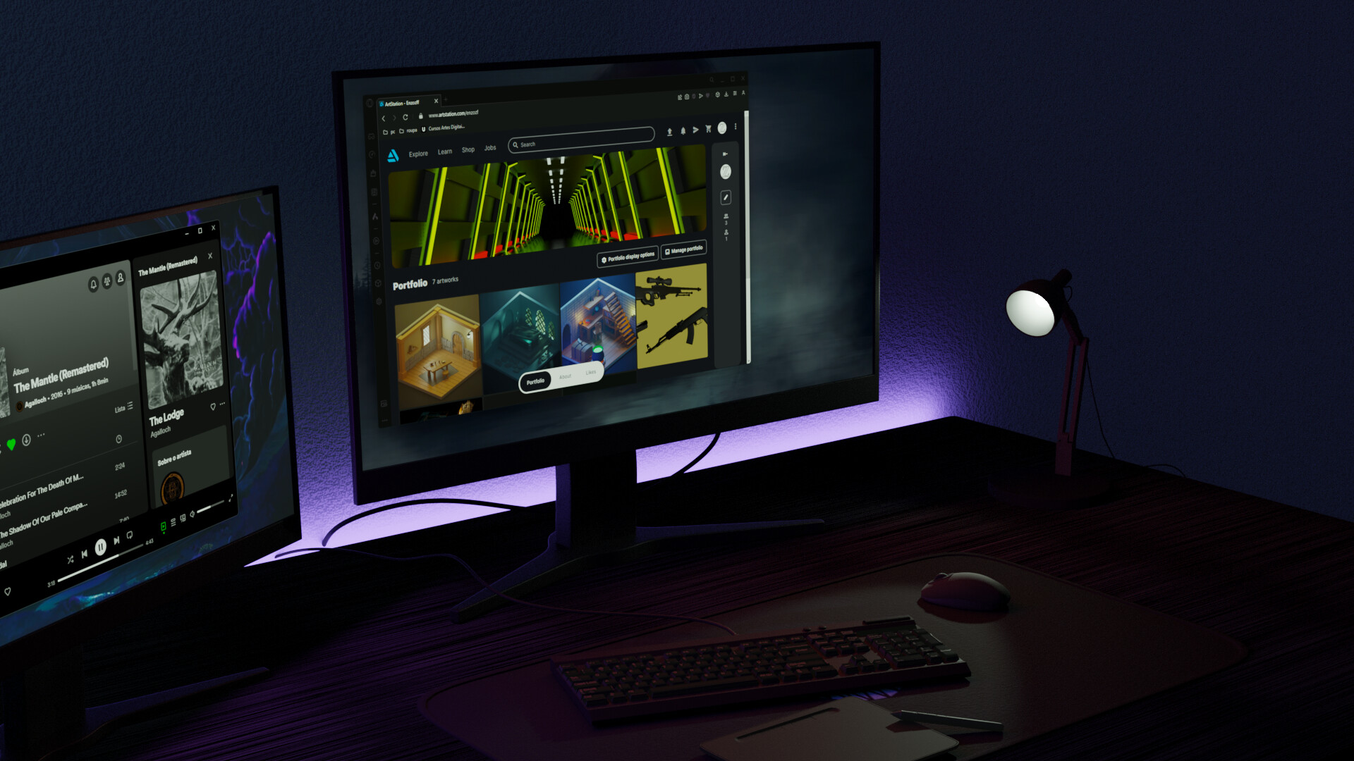 ArtStation - Setup room