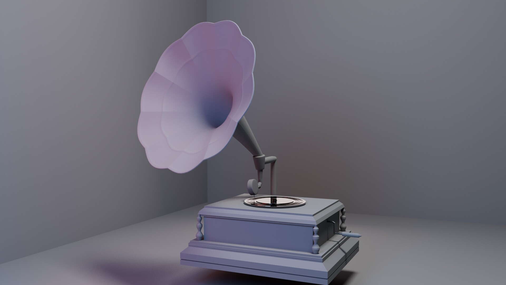 ArtStation - Phonograph 3D model