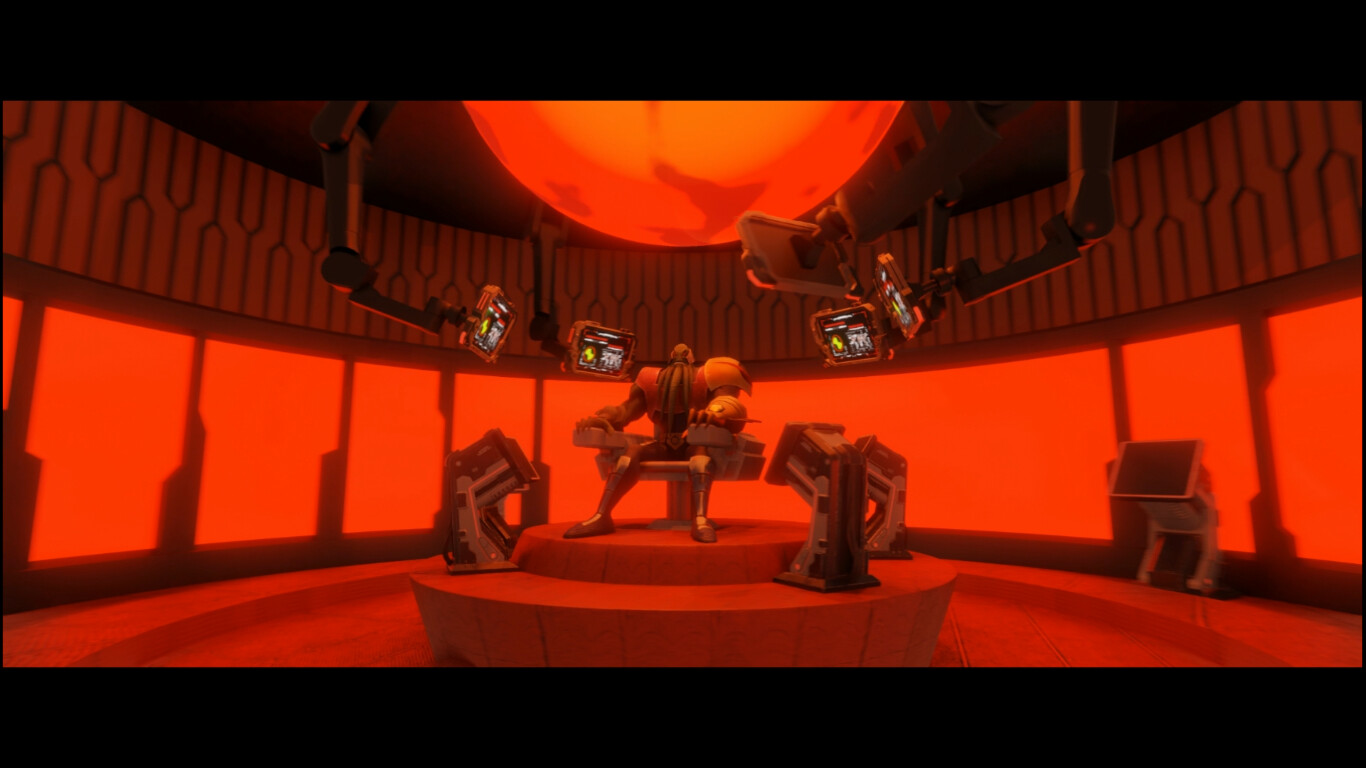 ArtStation - Cockpit Chamber - Vilgax's "The Chimeran Hammer" SpaceShip ...