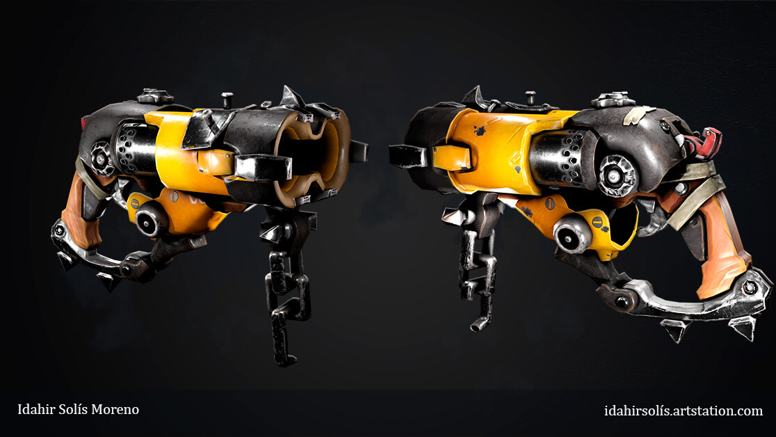 Idahir Solís - Overwatch! RoadHog Scrapgun Fan art