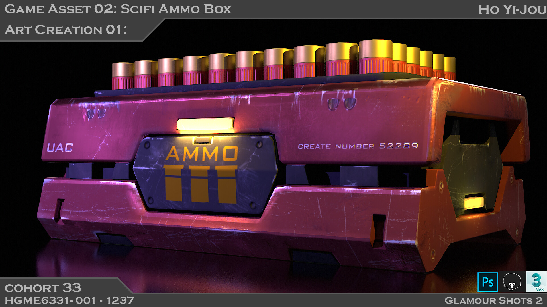 ArtStation - Sci-Fi Ammo Box