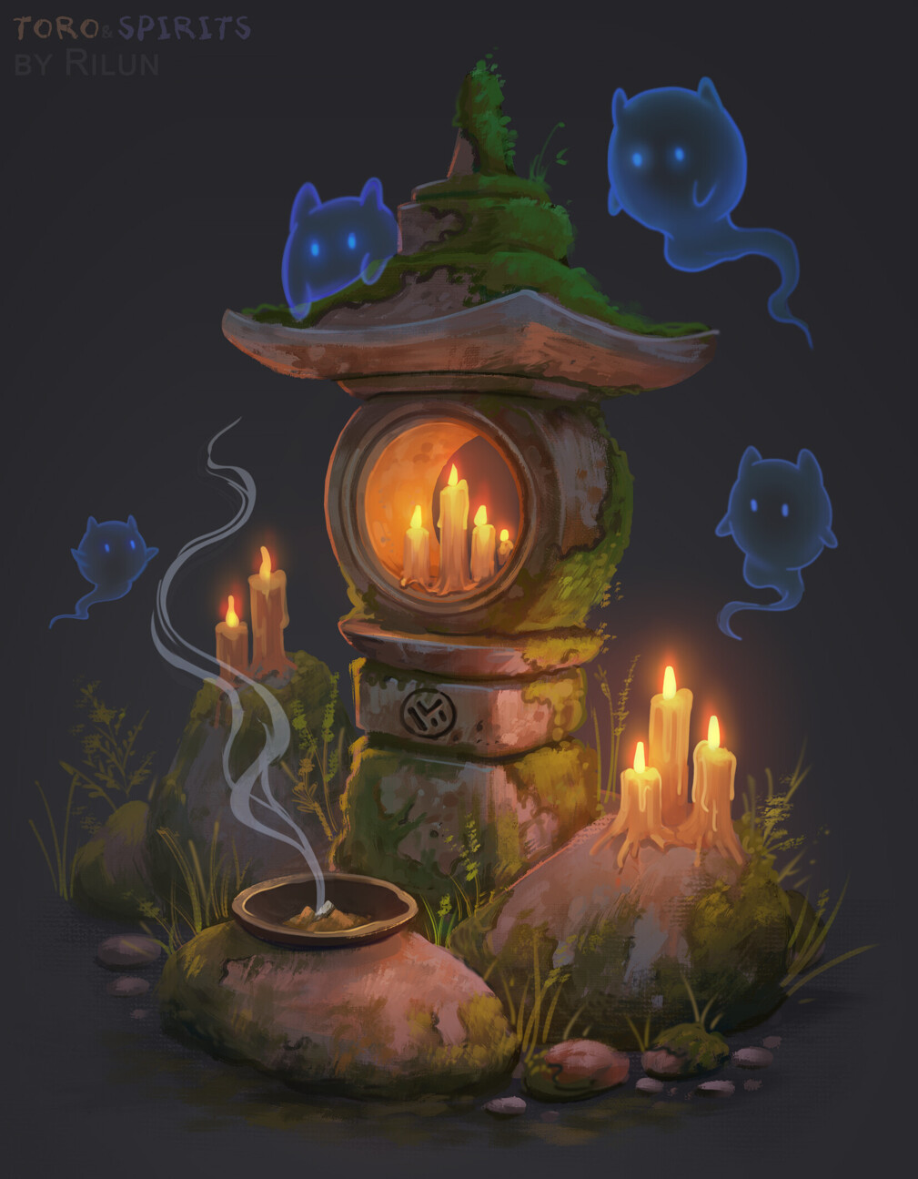 Ewan Chung - Toro & Spirits (by Rilun) 3D creation