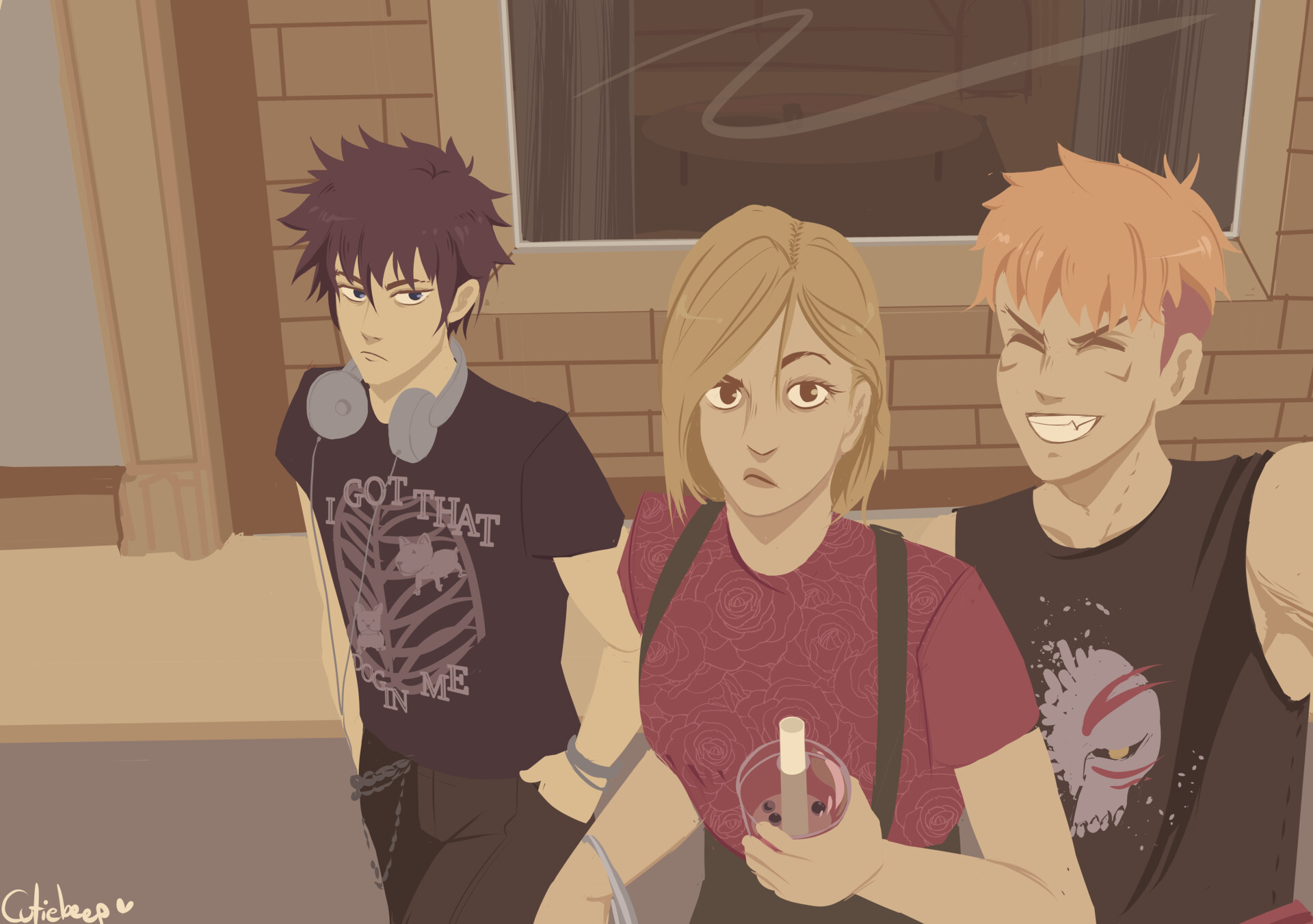 ArtStation - JJK kids hangout