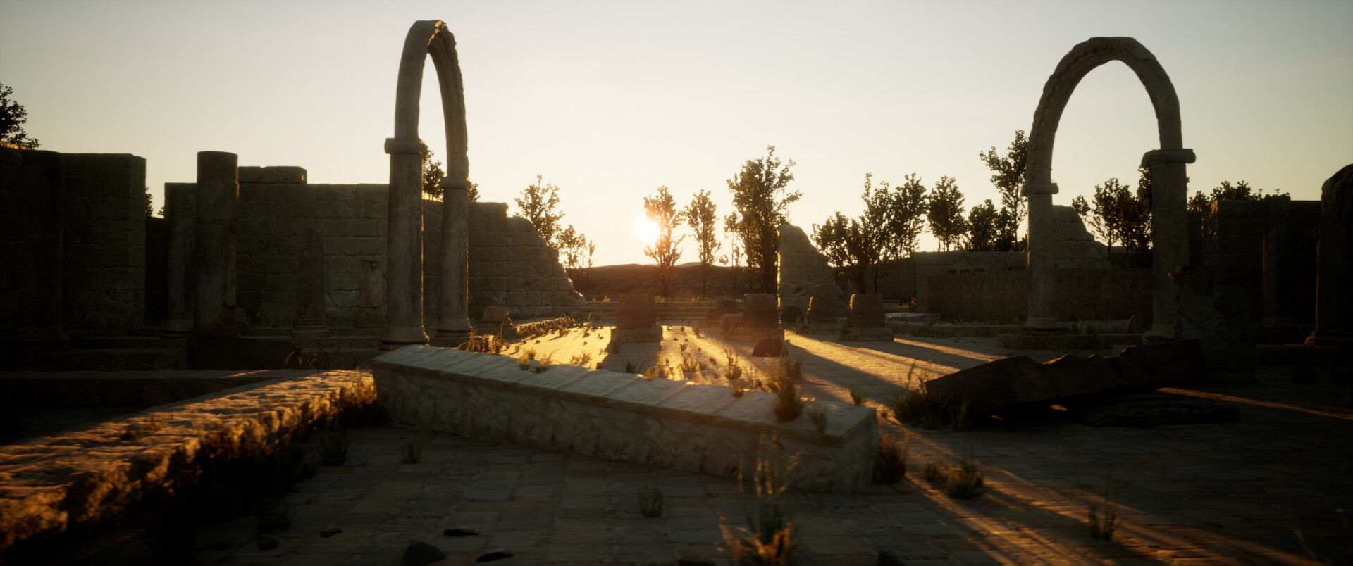 Russell Koonce - Roman Ruins Environment