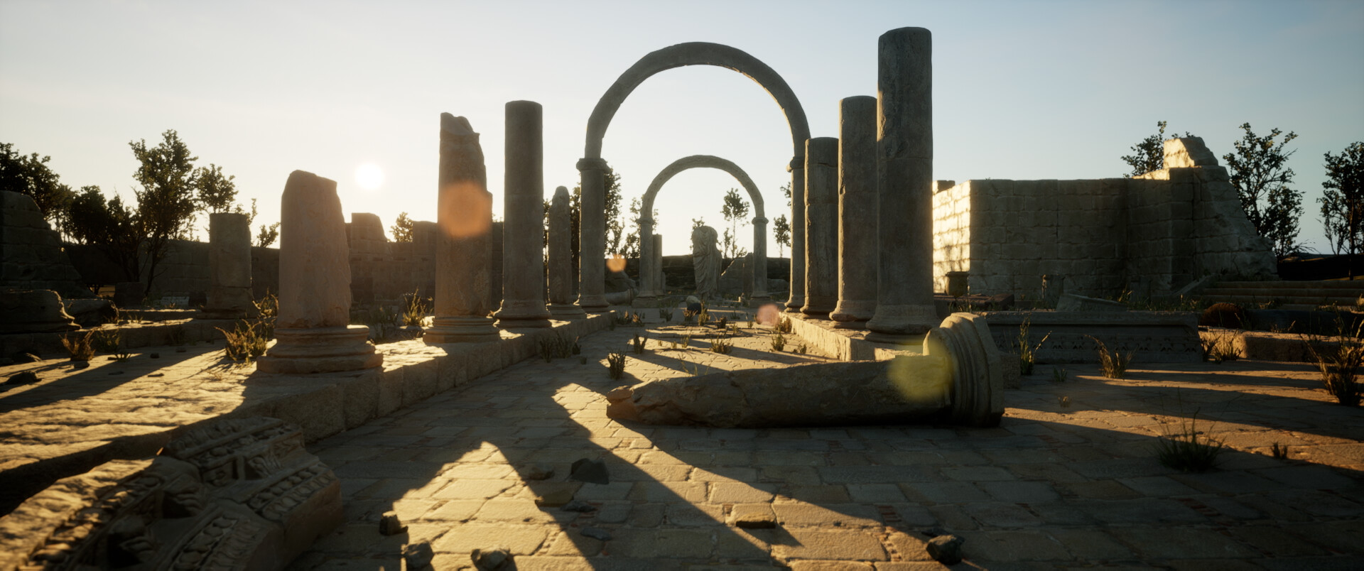 Russell Koonce - Roman Ruins Environment