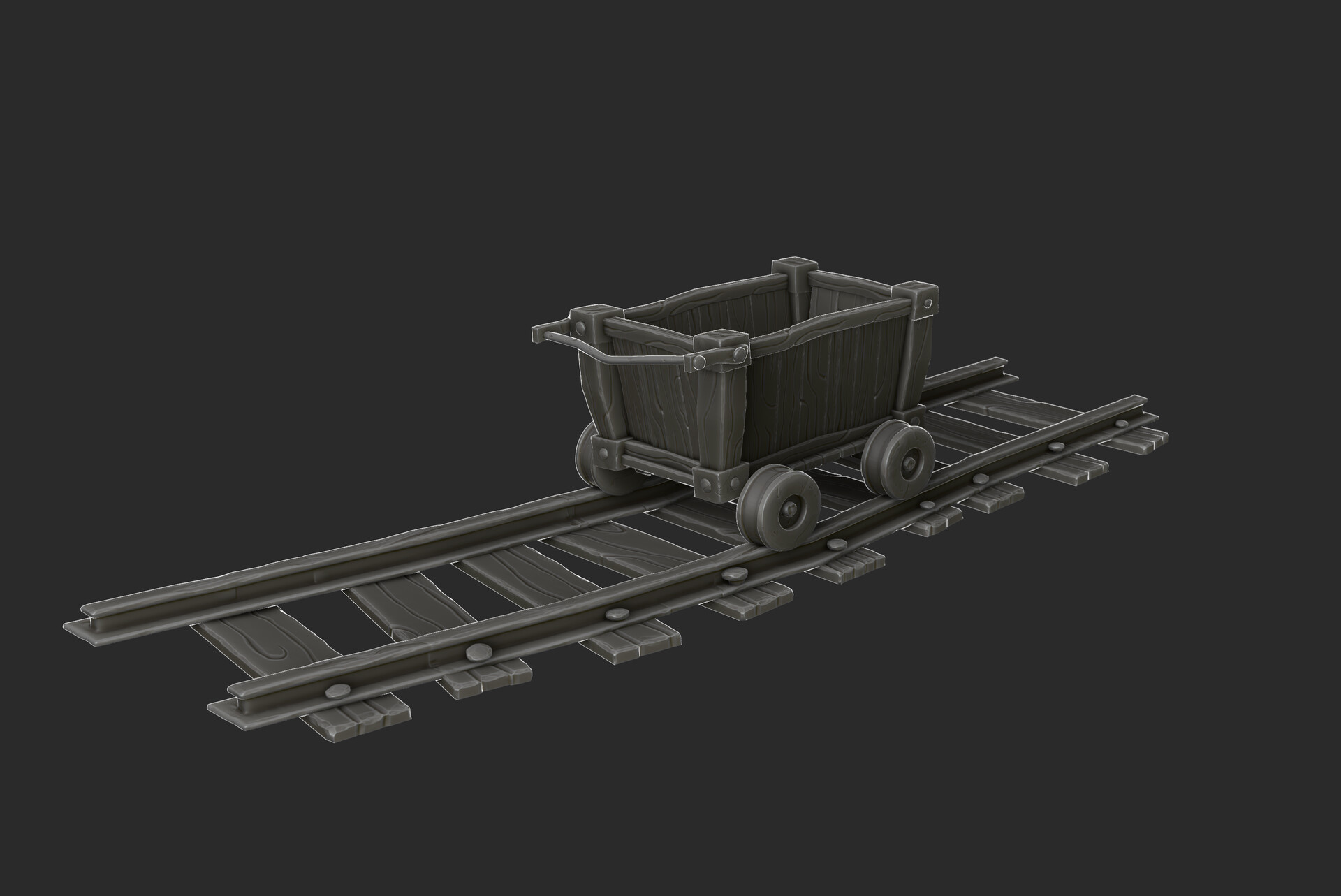 ArtStation - Mine Trolley