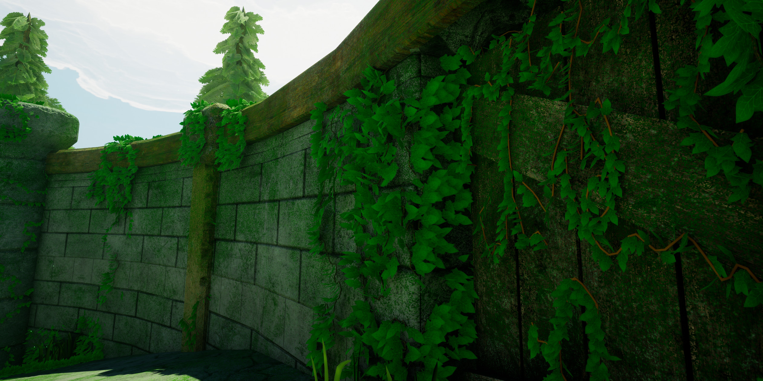 Daniel Wester - Environment + Shaders- Overgrown Ruins