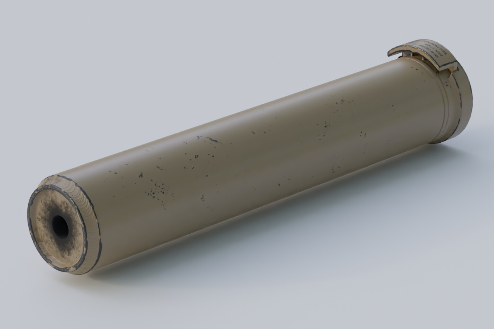 viscoplastic - Barrett AML338 Suppressor (for SOCOM Mk.22 ASR Contract)