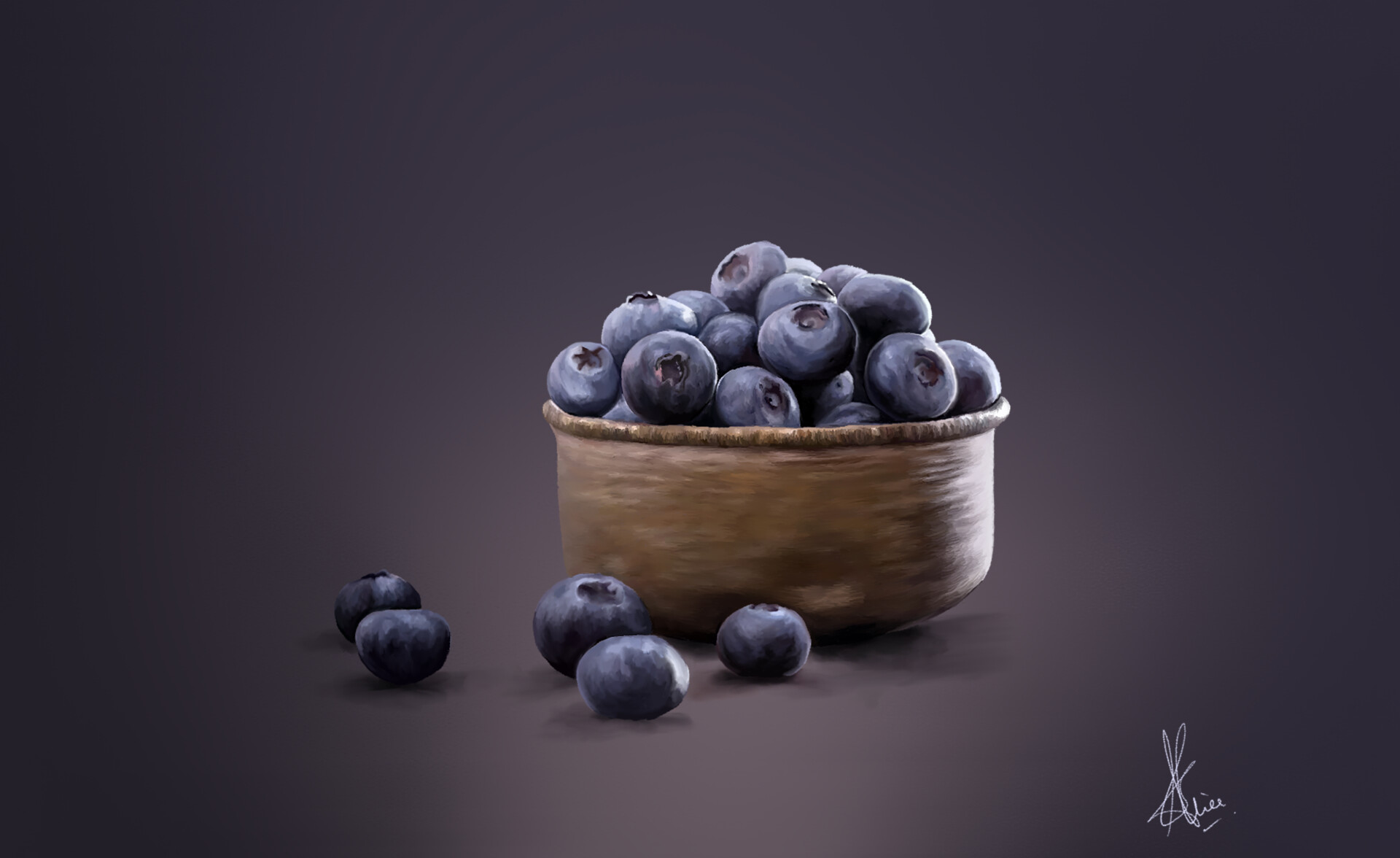 ArtStation - Blueberries