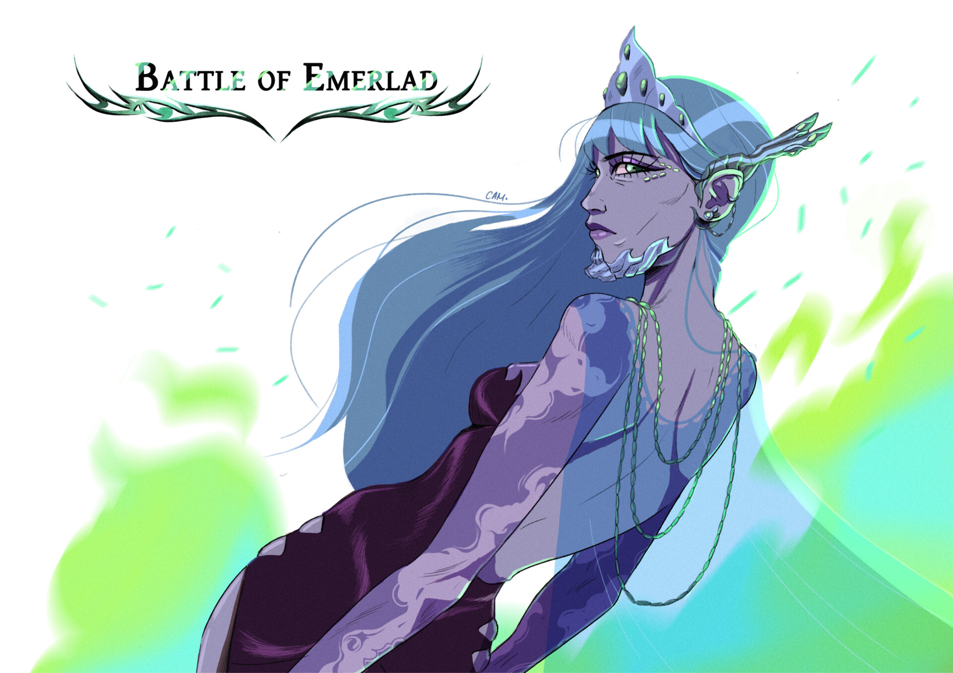 ArtStation - Battle of emerald