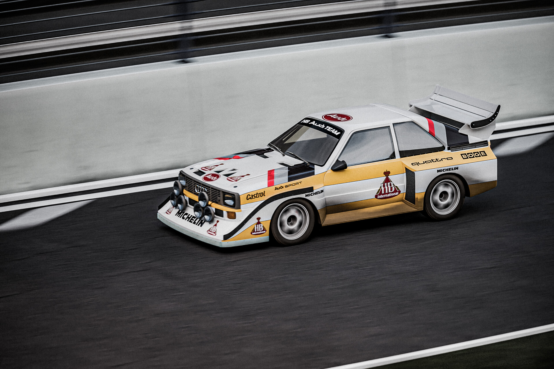 ArtStation - Audi Quattro