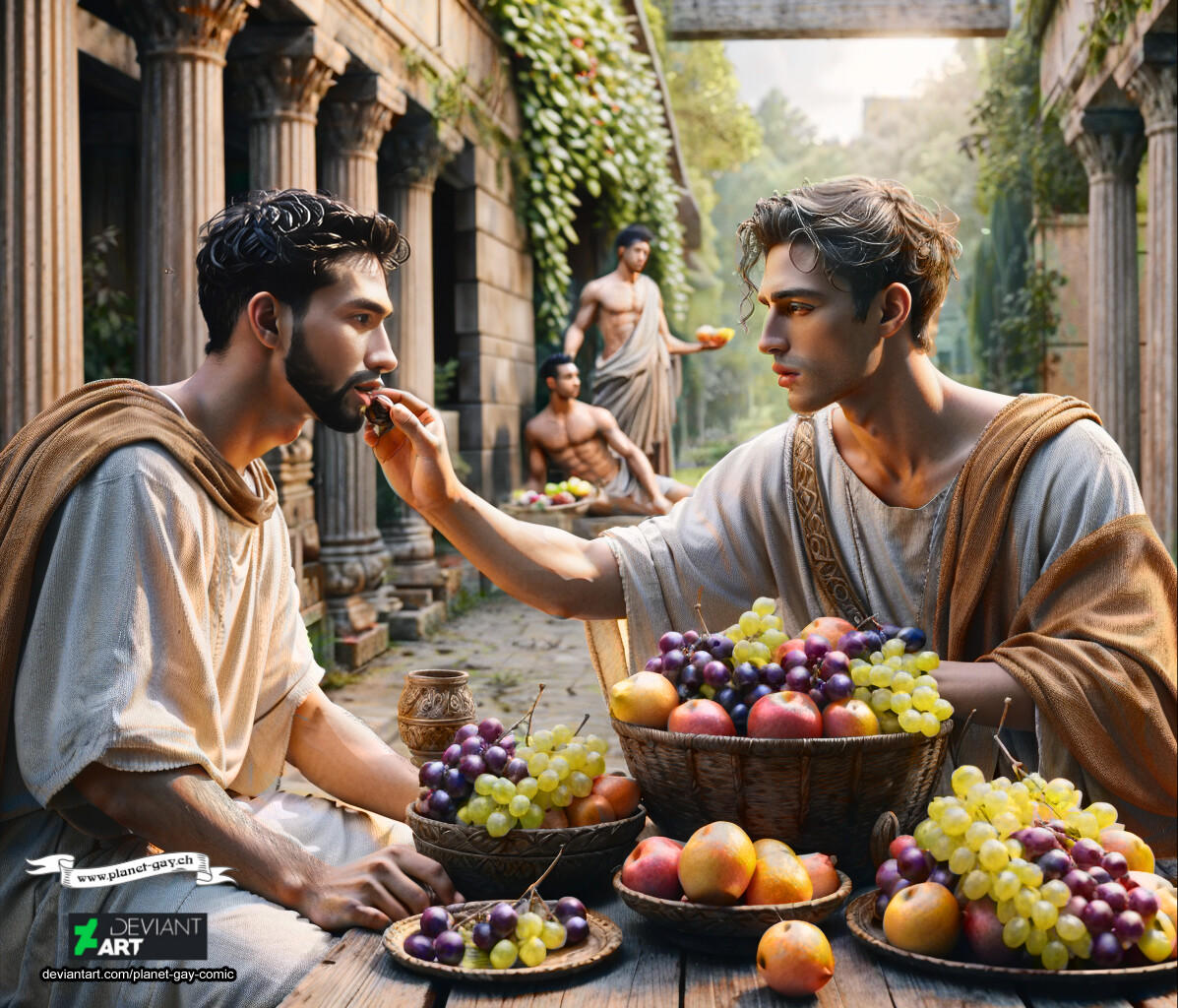 ArtStation - The Sensual Soirees of Ancient Roman Merchants