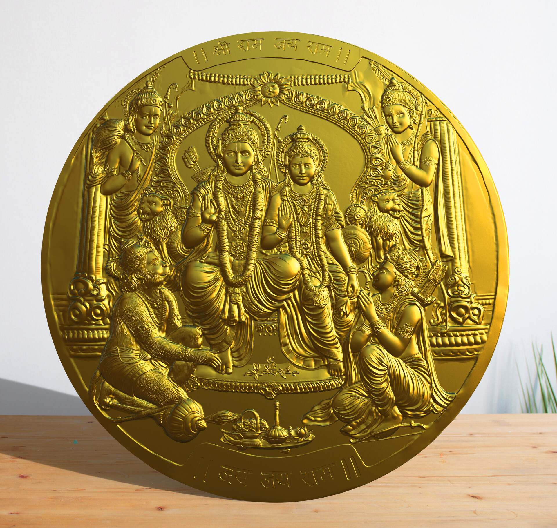 ArtStation - Ram Sita 2.5D