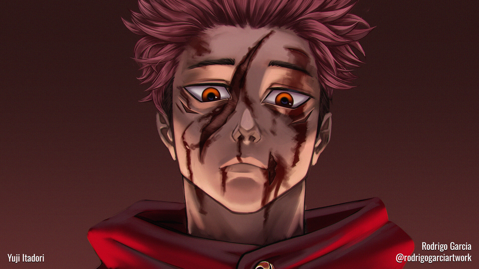 ArtStation - Yuji Itadori Fan Art