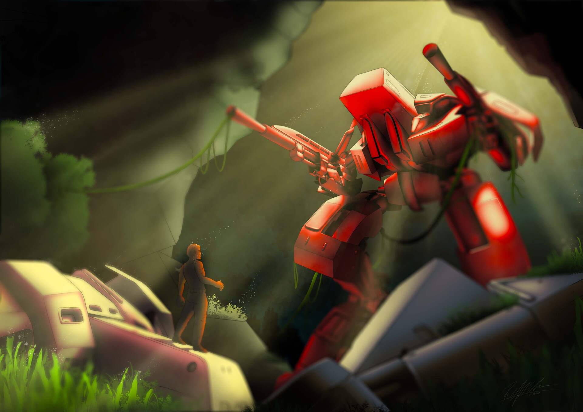 ArtStation - MECHA Graveyard