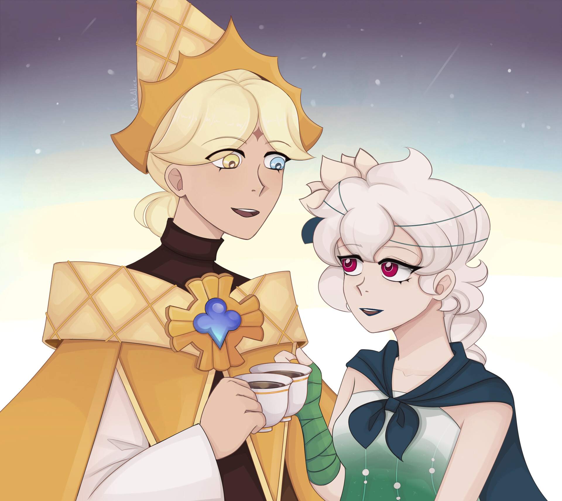 ArtStation - Pure Vanilla Cookie & White Lily Cookie