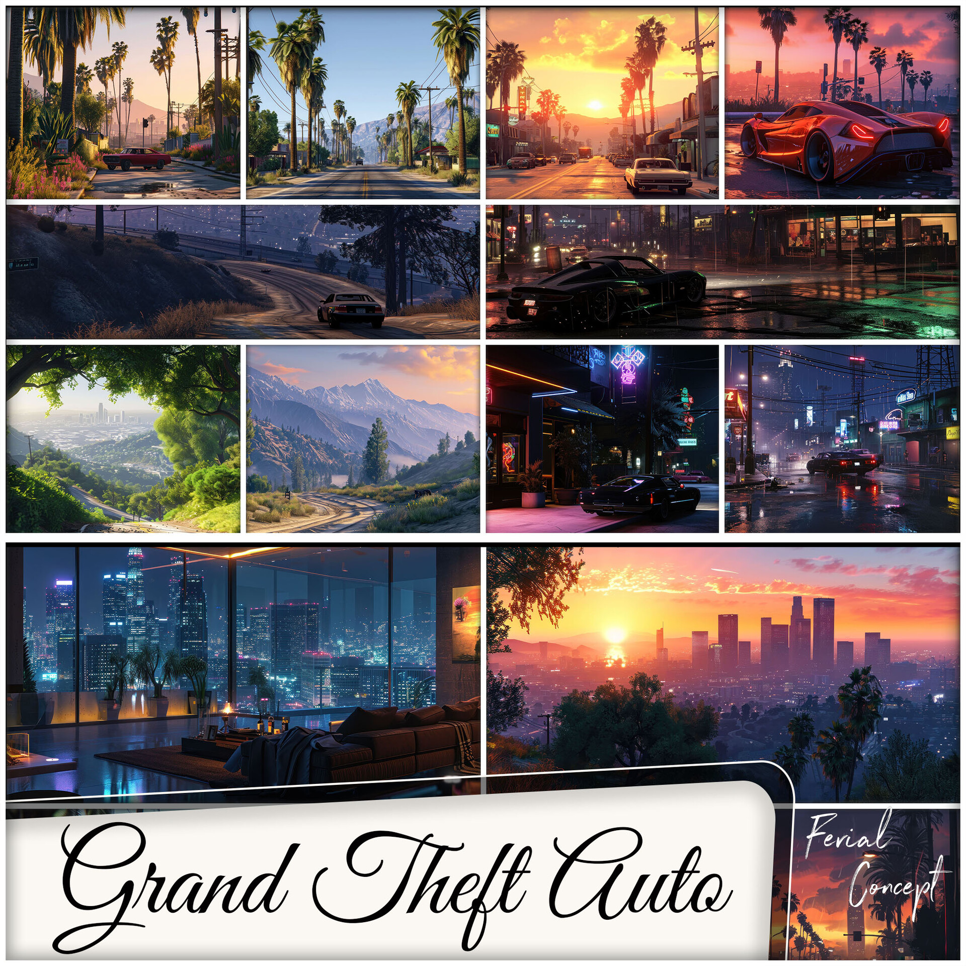 Ferial Concept - 🔹270 Grand Theft Auto Concept Reference Image Pack v ...