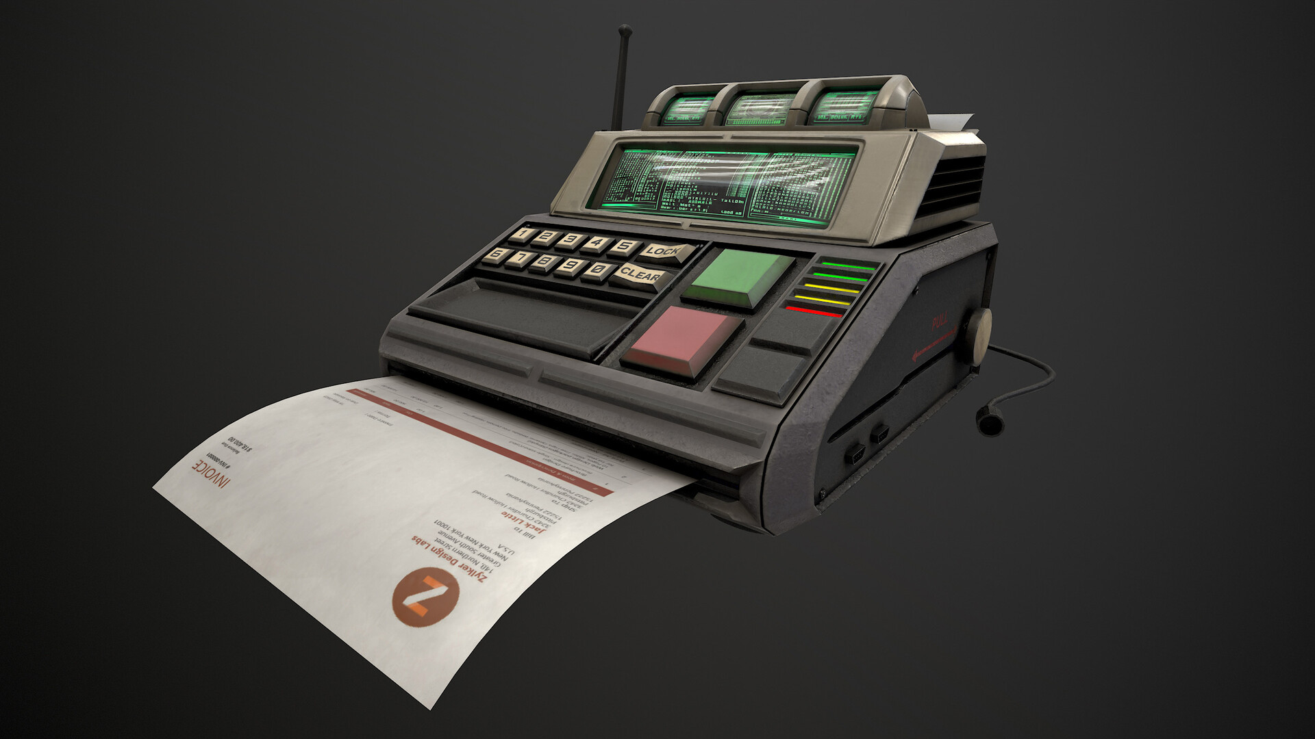 ArtStation - Cash register