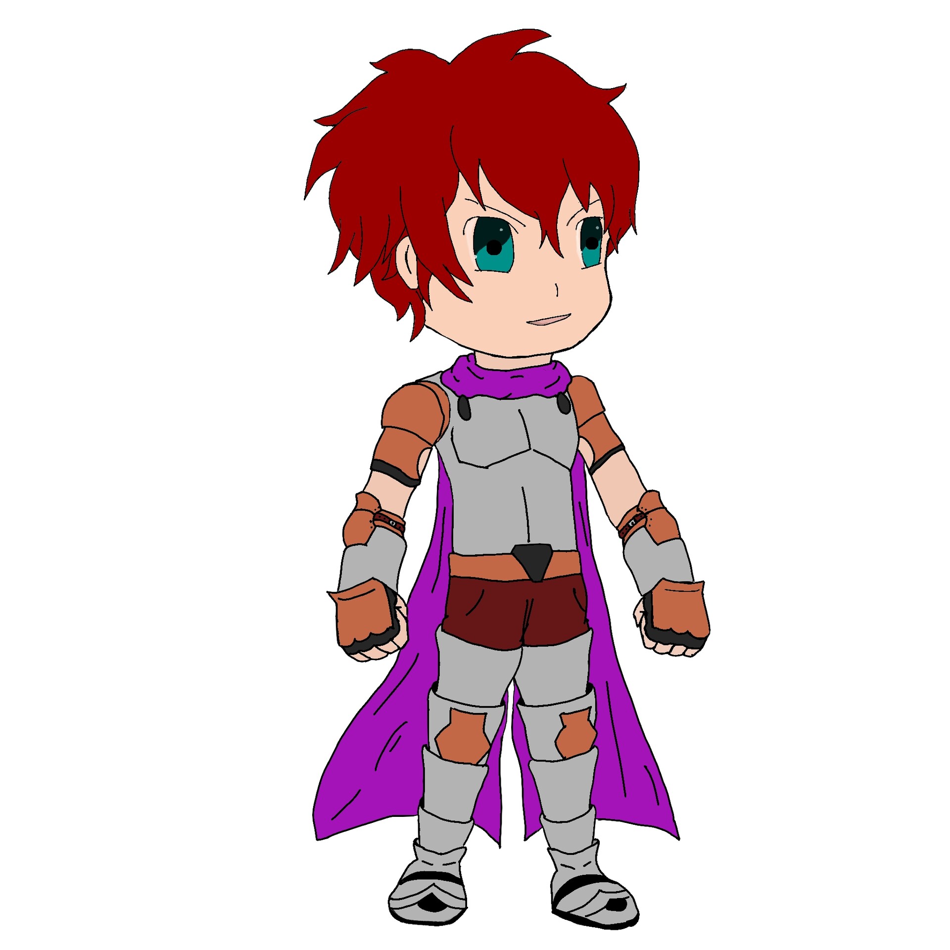 ArtStation - Chibi Warrior