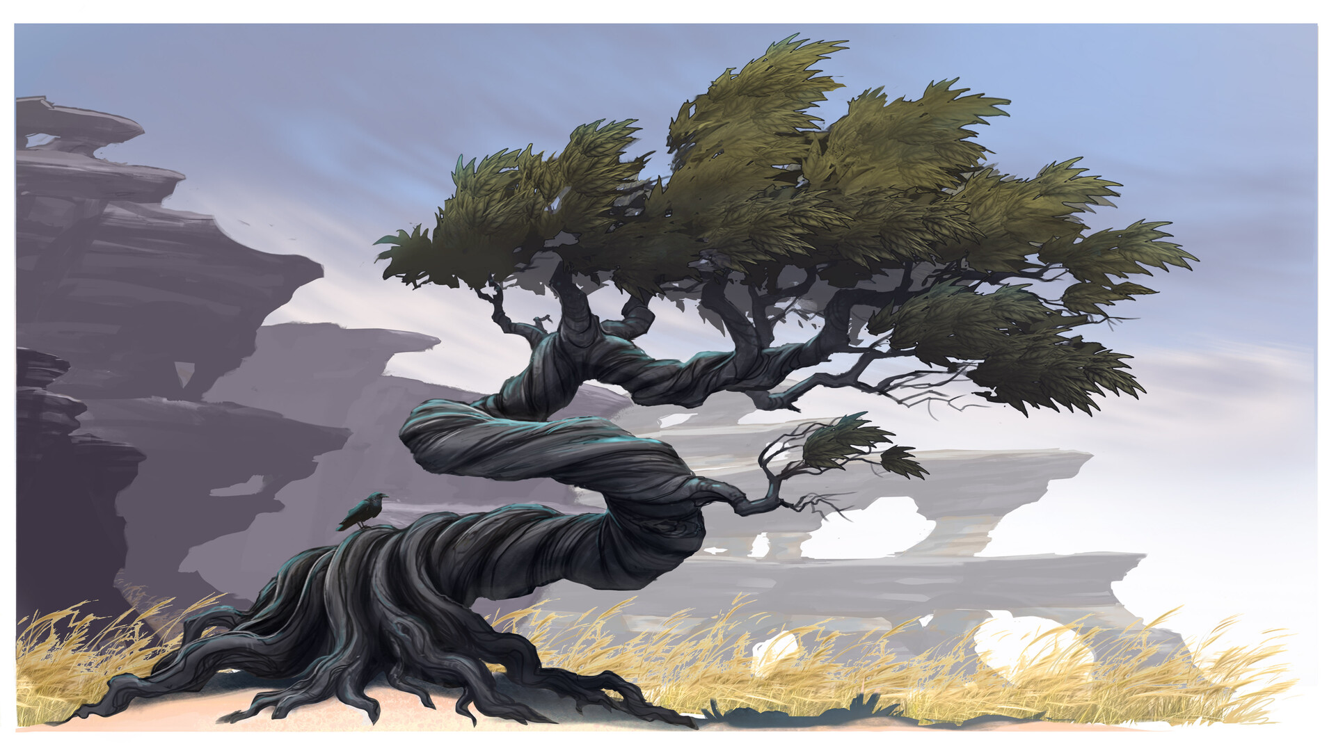 ArtStation - Twisted Tree