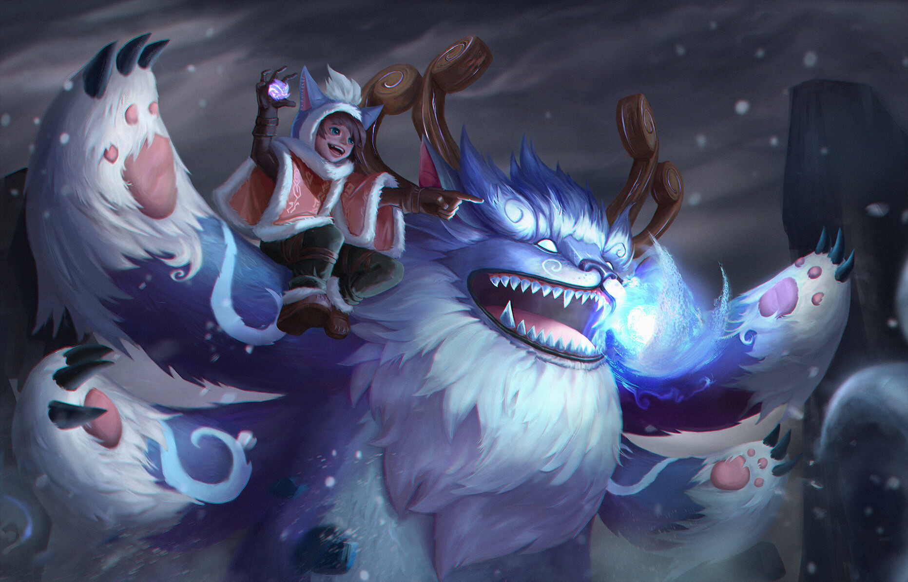 陈明一 - Nunu & Willump- League of Legends fanart