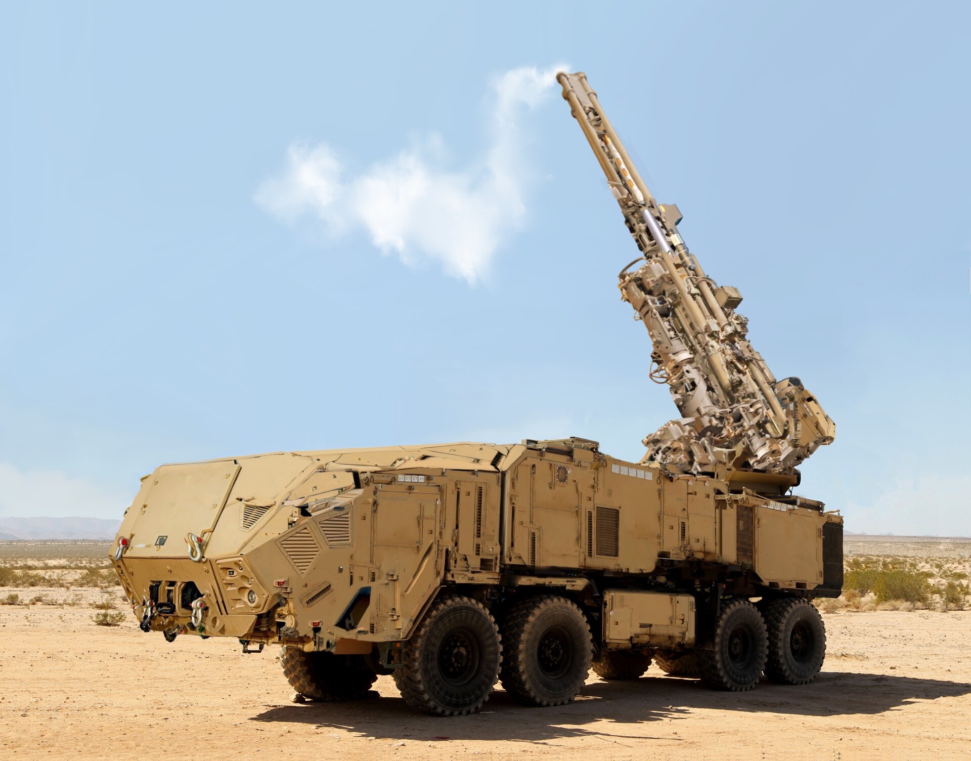 ArtStation - Rapid Fire Artillery System 8x8 (Concept Art)