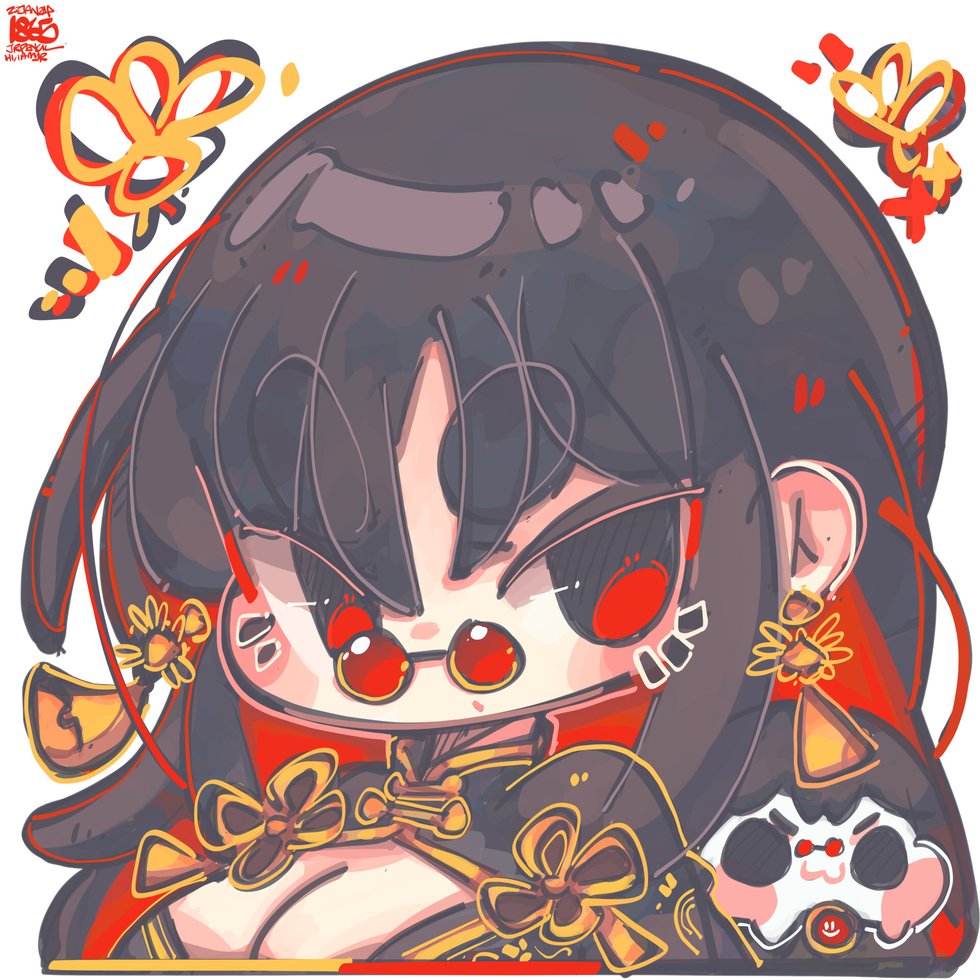 ArtStation - 1865 - Moran / 牡丹 22 Jan 2024