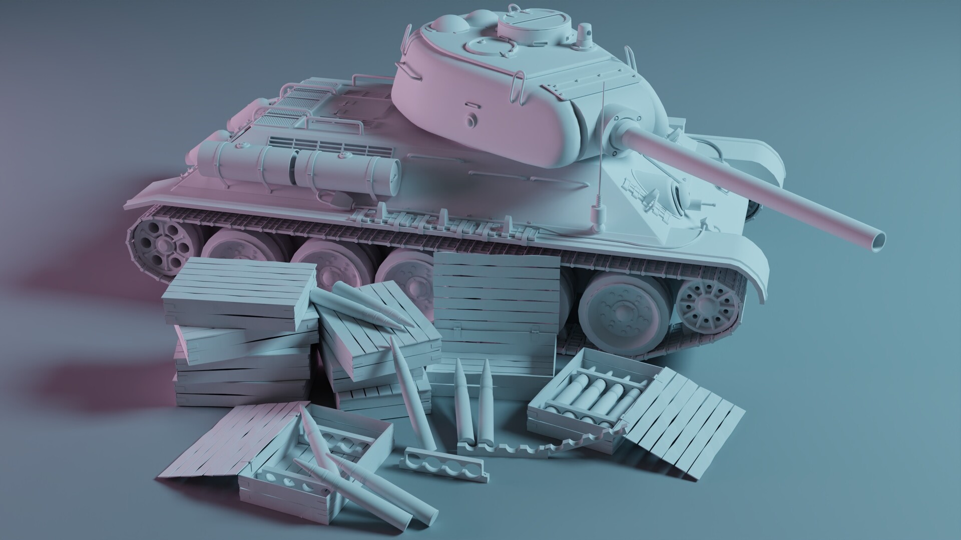 ArtStation - Soviet Tank