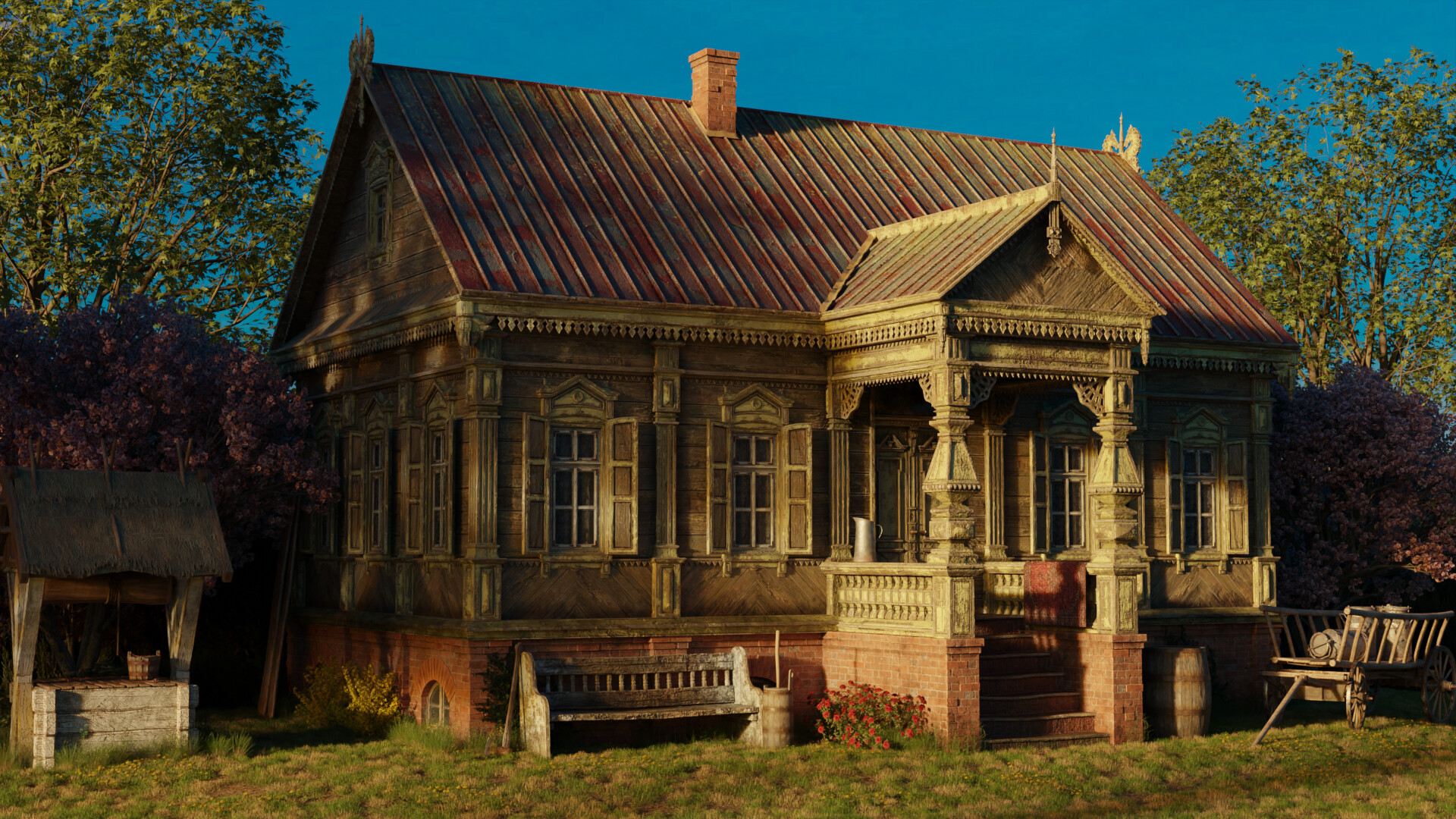 ArtStation - slavic idyll