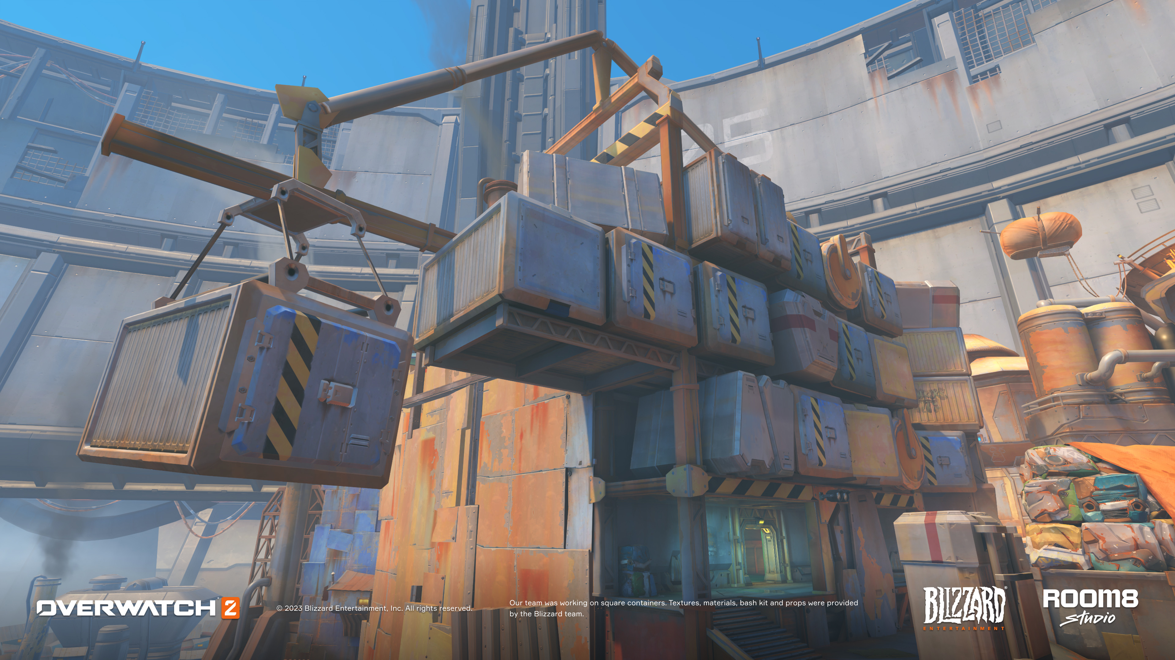 Room 8 Studio - Portfolio - Junk City (Overwatch 2)