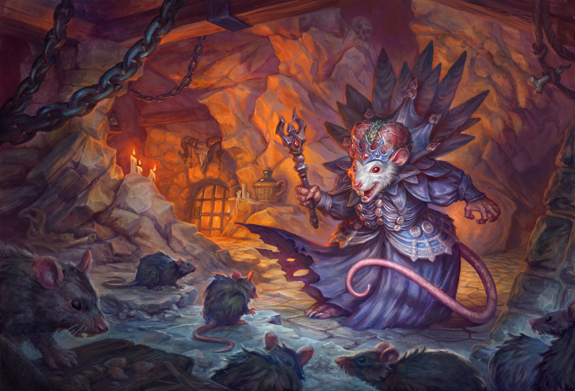 ArtStation - The Rat Queen