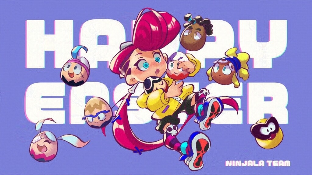 ArtStation - Ninjala 2D Illustration