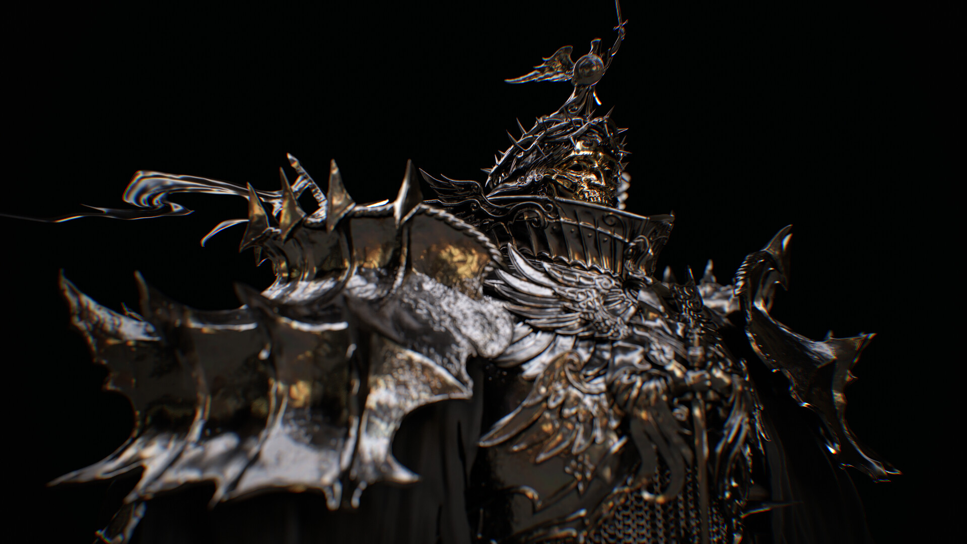 ArtStation - Dark knight fan art.