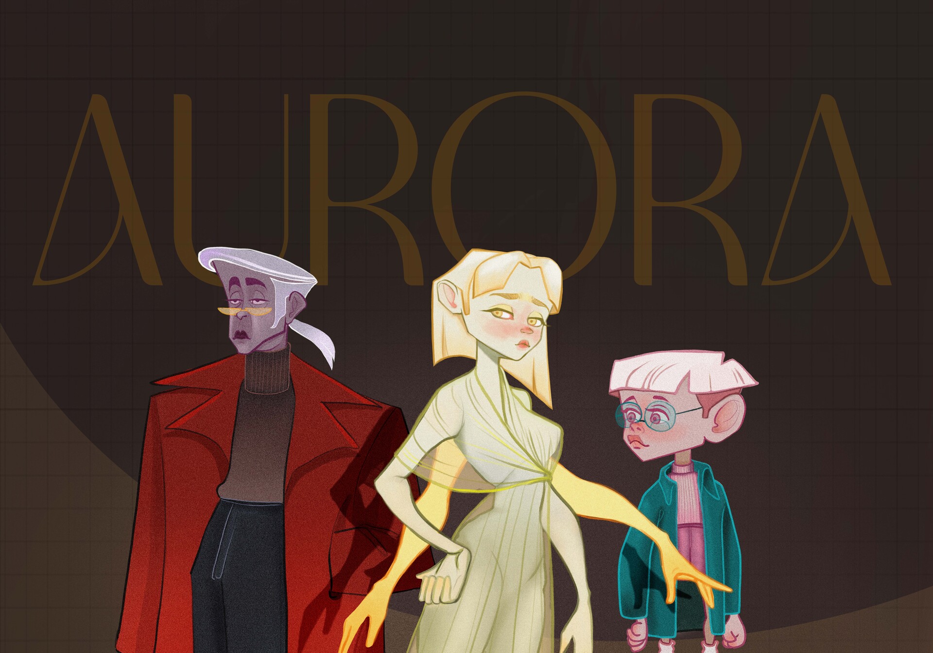 ArtStation - 'Aurora' - Character lineup