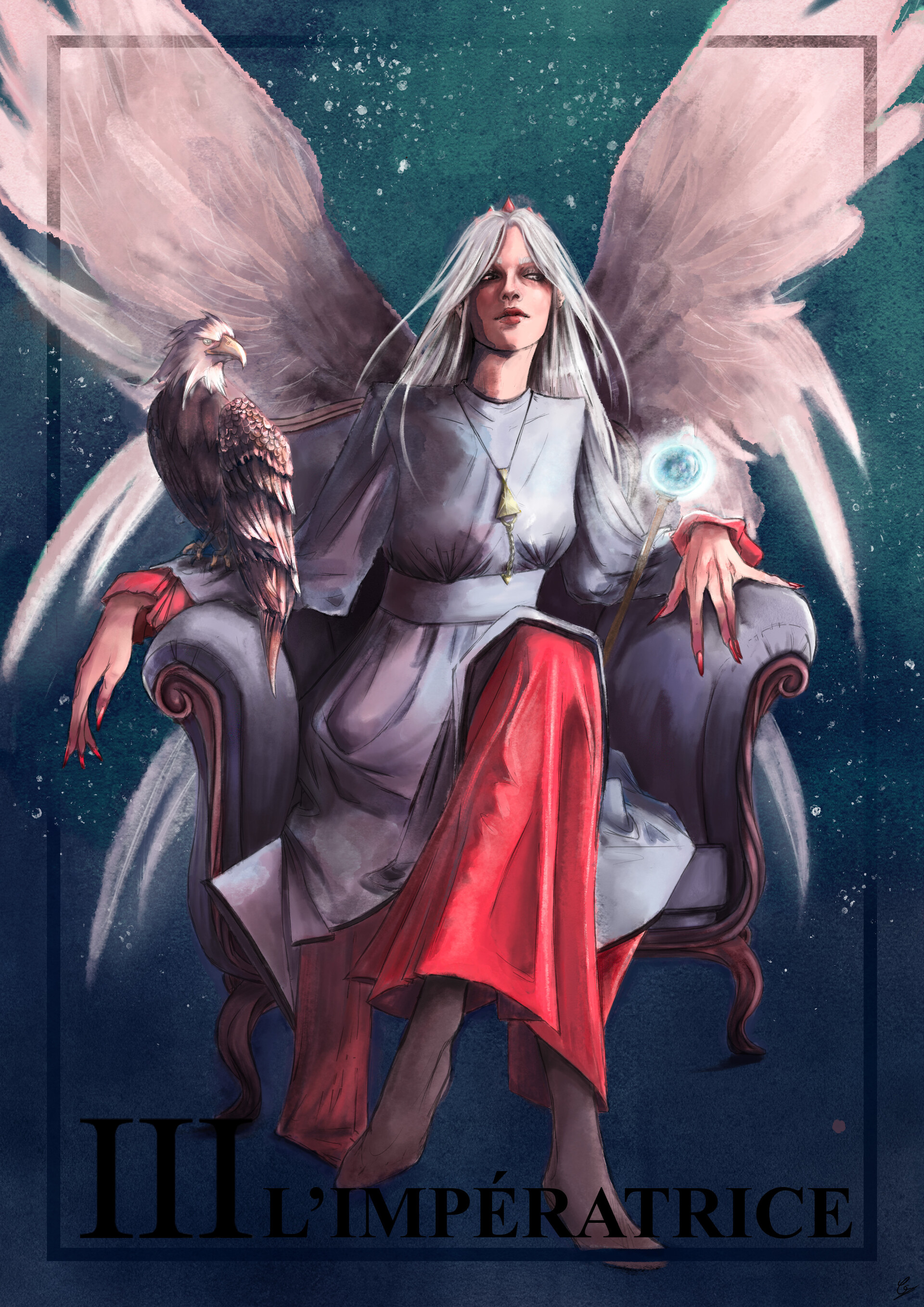 ArtStation - III. L'IMPÉRATRICE - TAROT
