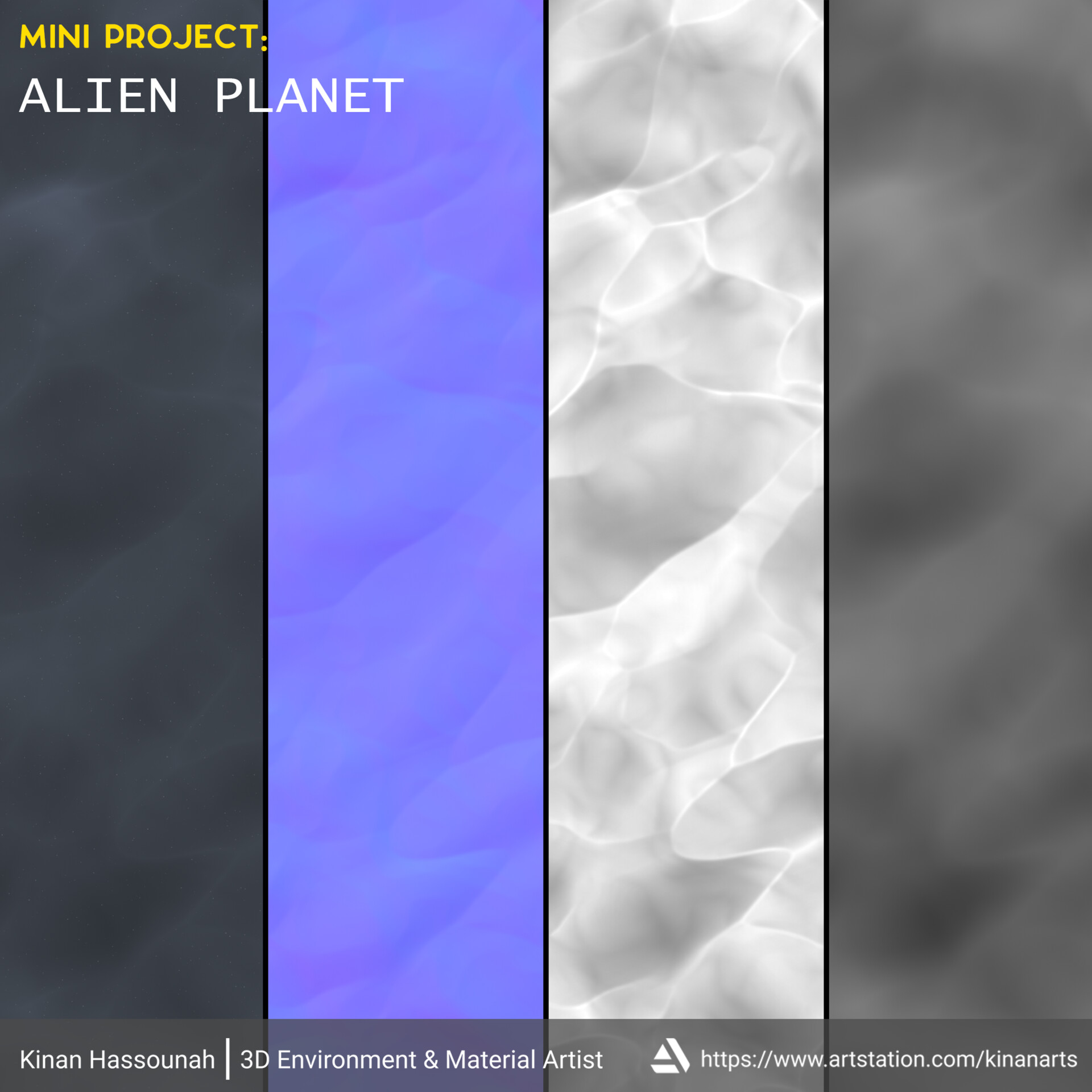 Kinan Hassounah - Alien Planet - Stylized Alien Planet Materials (Mini ...
