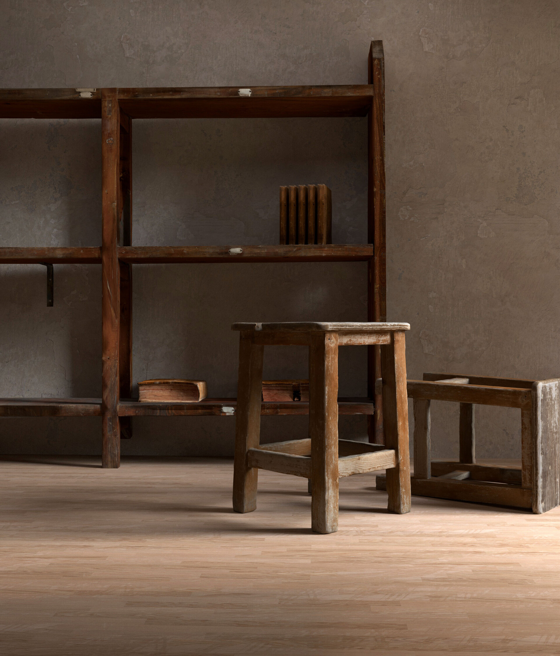 ArtStation - Old Dusty Style Apartment Render