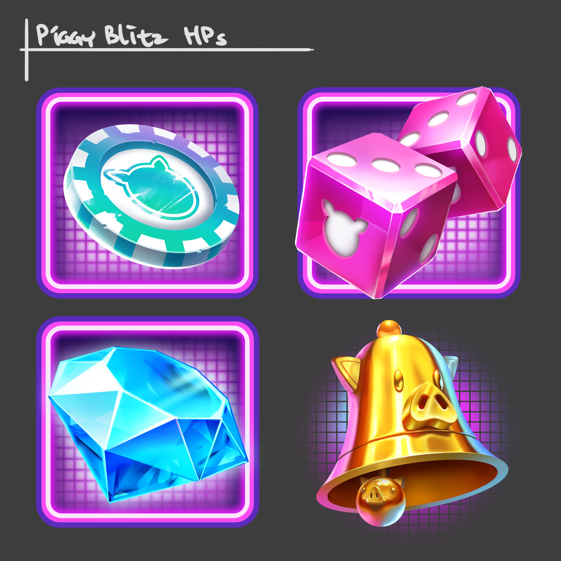 Max Yakovlev - Piggy Blitz Game Art
