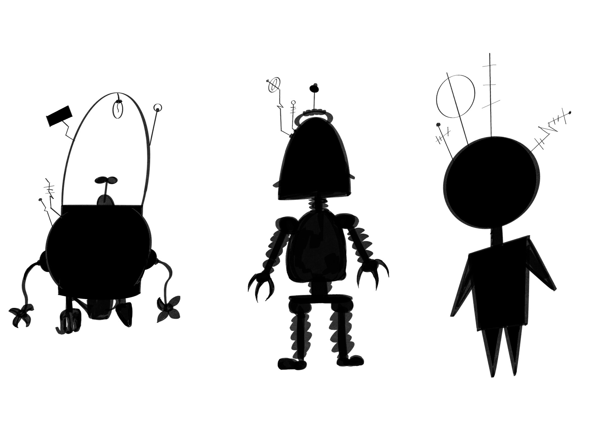 ArtStation - Robot Character Concepts