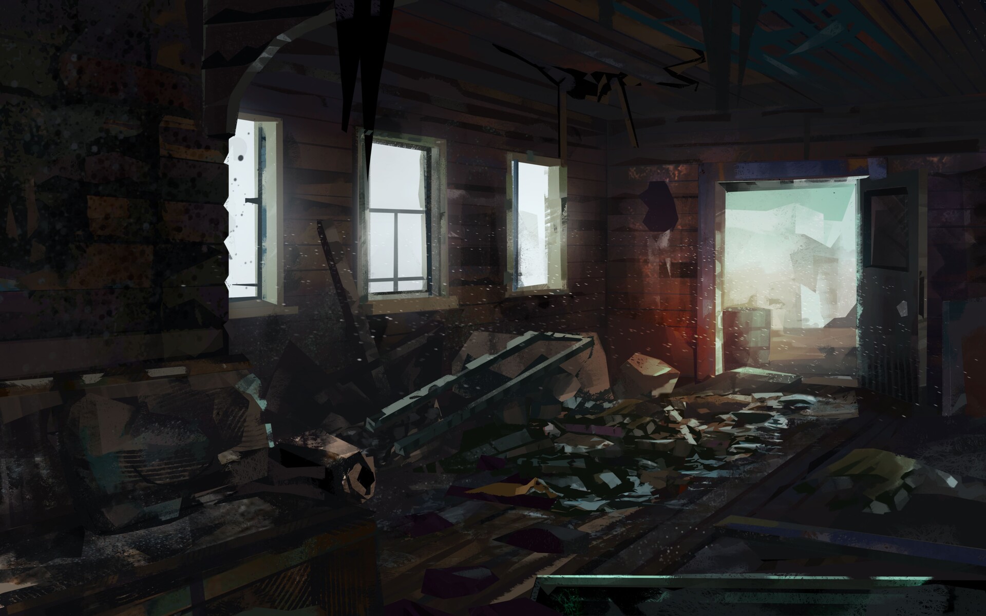 ArtStation - Backgrounds End Of Lines