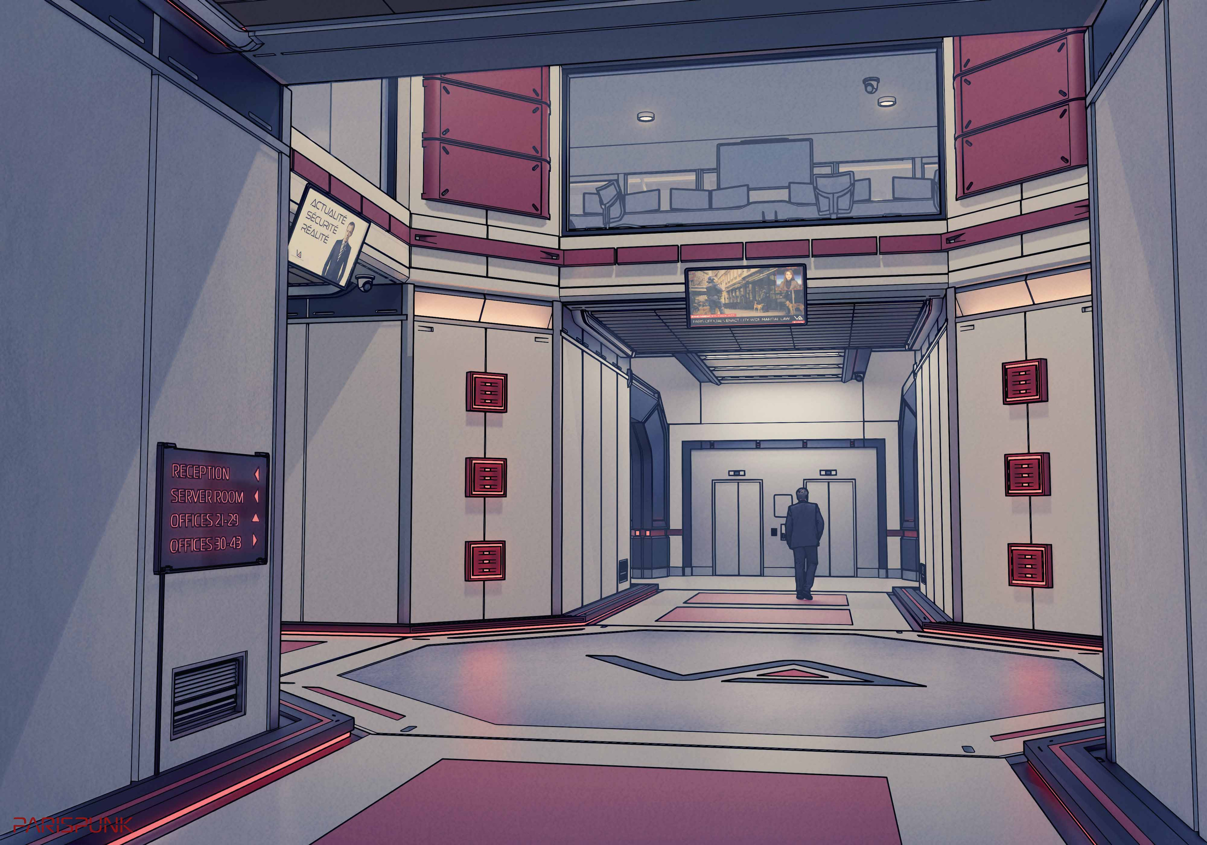 Gavin Hadro Art and Design - Parispunk - Ville Interior Designs